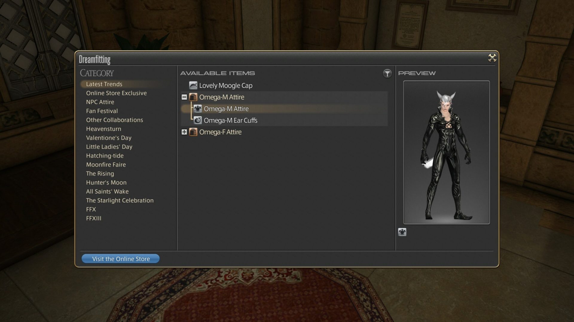 How to View FFXIV Online Store Items In-Game (Dream Fitting) - Prima Games