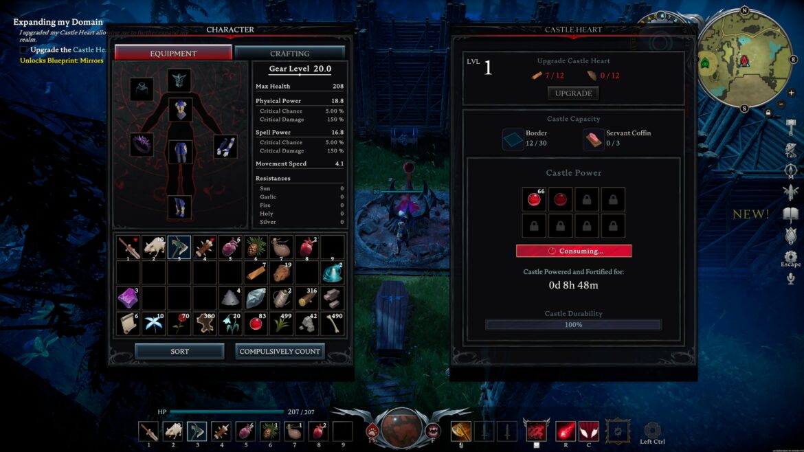 How to Upgrade The Castle Heart in V Rising - Prima Games