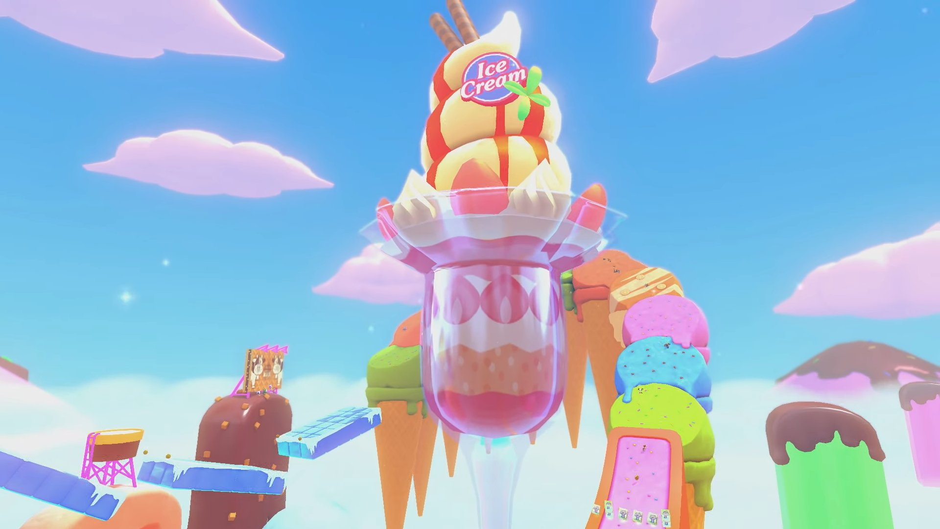 Mario Kart 8 Sky-High Sundae Course Showcase - Prima Games