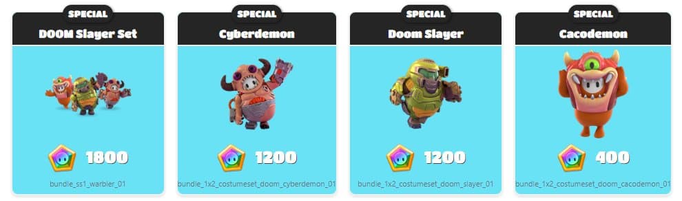 Datamine Reveals Fall Guys x DOOM Collab: More Info - Prima Games