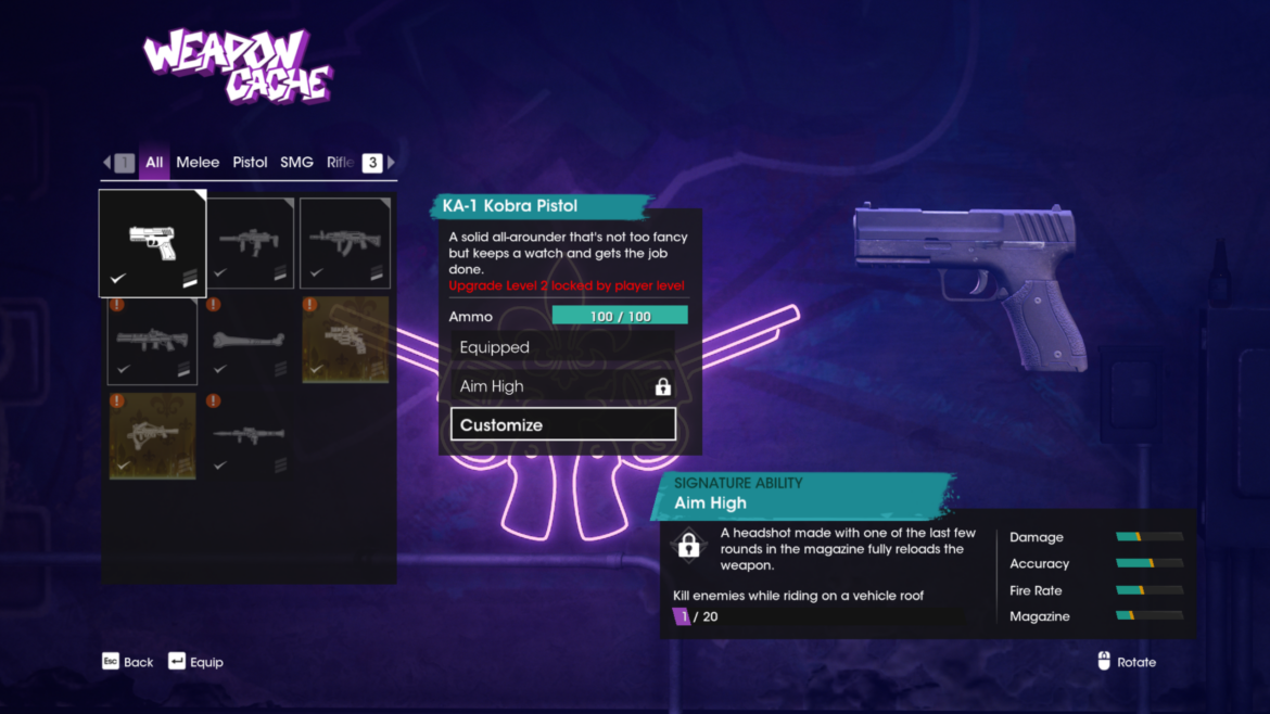 Saints Row: How to Customize Your Weapons - Prima Games