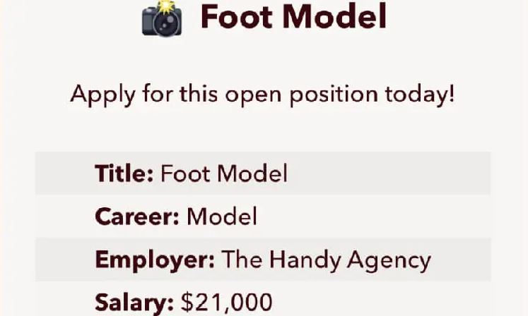 How to Become a Foot Model in BitLife - Prima Games