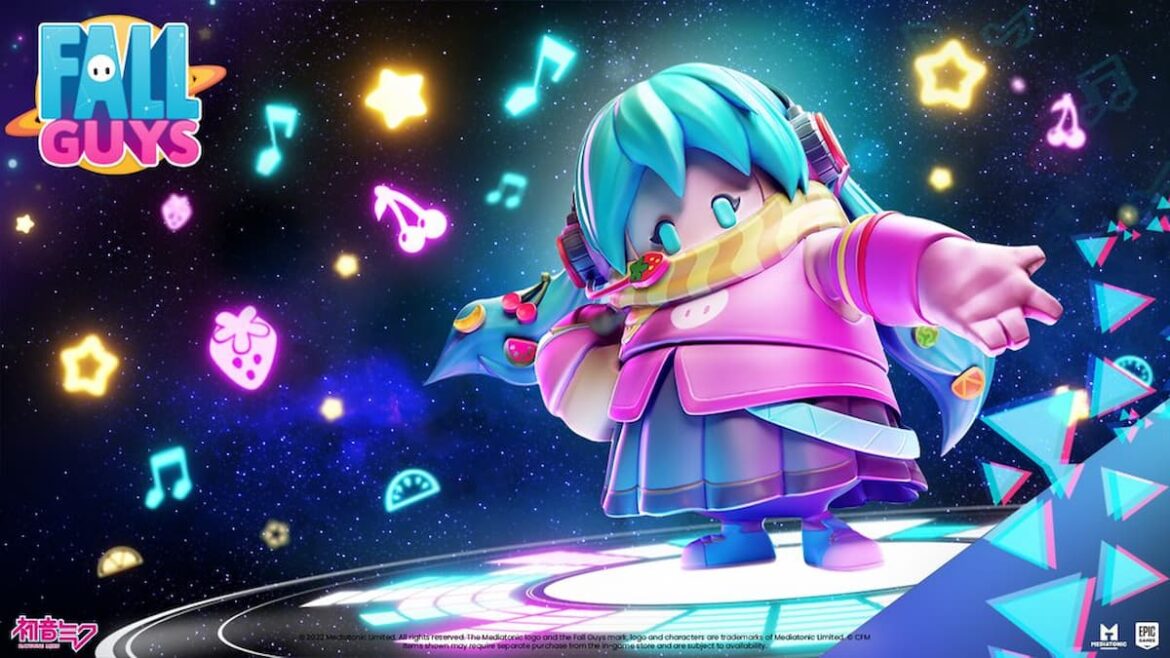 How to Get Hatsune Miku Skins in Fall Guys - Prima Games