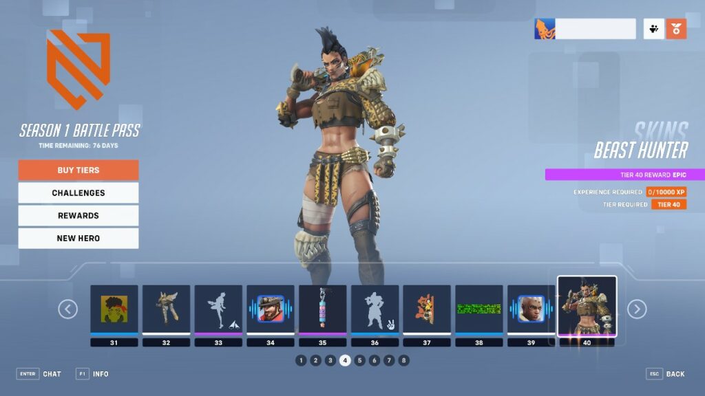 Overwatch 2: All Rewards on the Season 1 Battle Pass - Prima Games