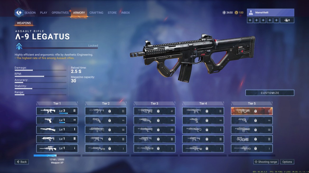 Shatterline: How to Get Tier 5 Weapons - Prima Games