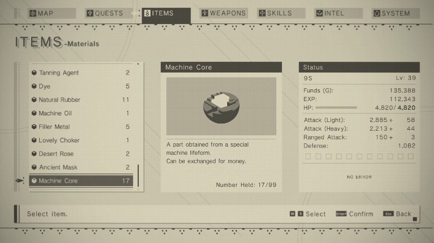 How to Find Machine Cores in NieR: Automata - Prima Games