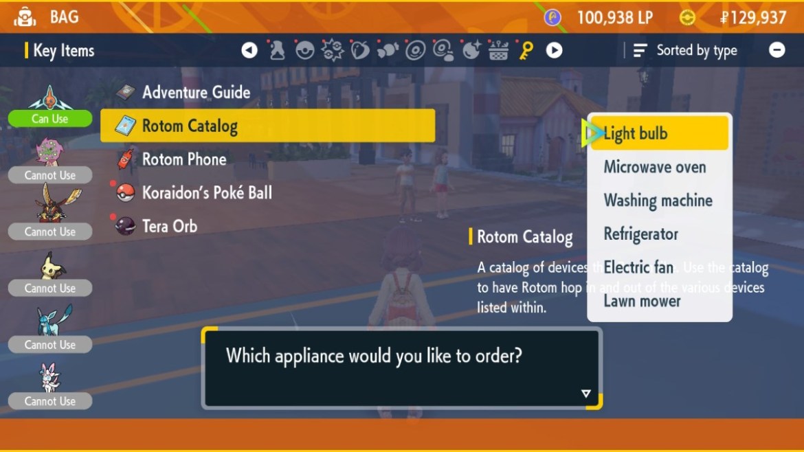 How to Change Rotom Forms in Pokemon Scarlet and Violet - Prima Games