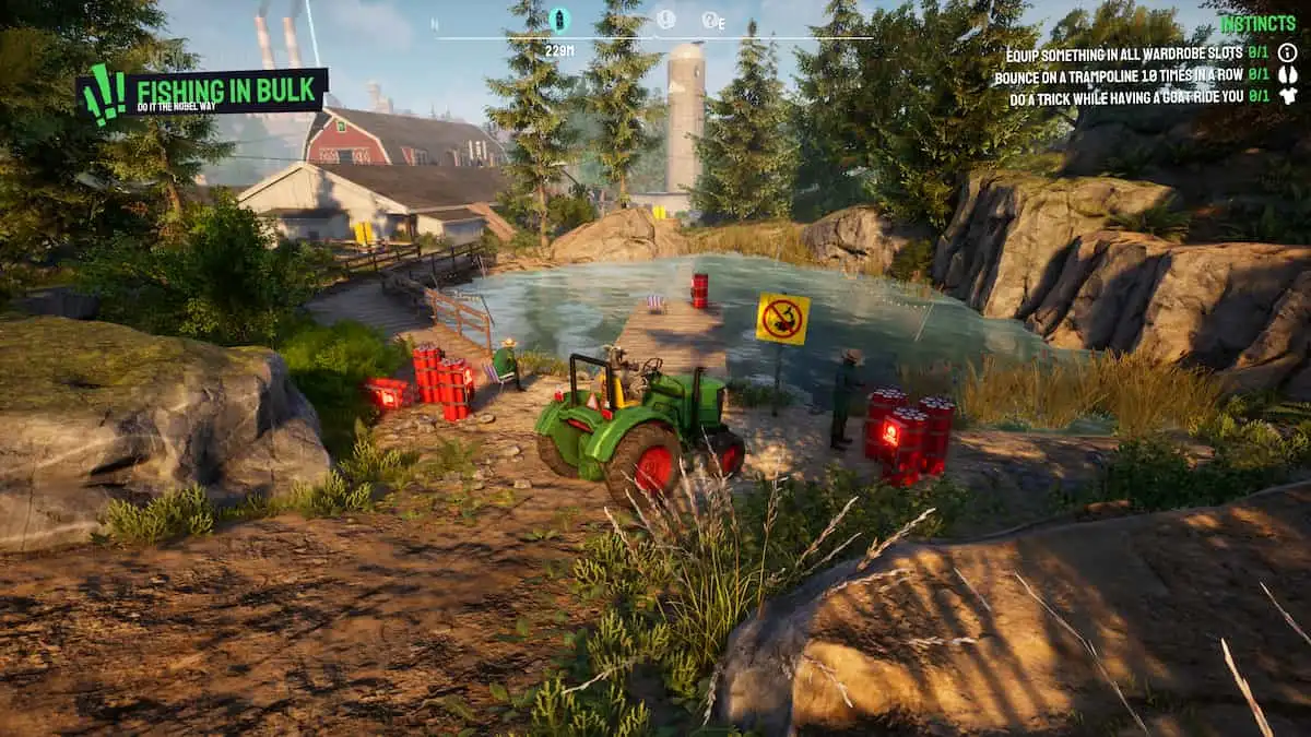 How to Complete the "Fishing in Bulk" Event in Goat Simulator 3 - Prima ...