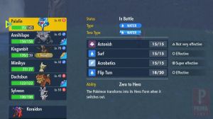 How to Switch Palafin into Hero Form in Pokemon Scarlet & Violet ...