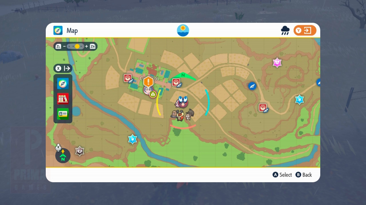How to Turn Off Map Rotation in Pokemon Scarlet & Violet - Prima Games