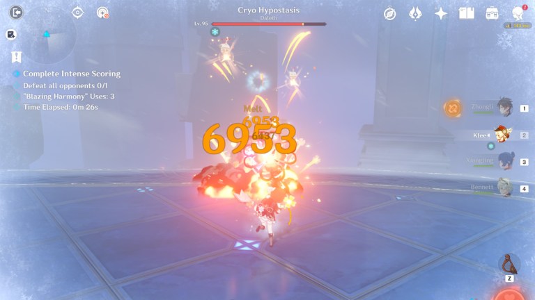 Genshin Impact: How to Defeat the Cryo Hypostasis (Extreme) in Sonata ...