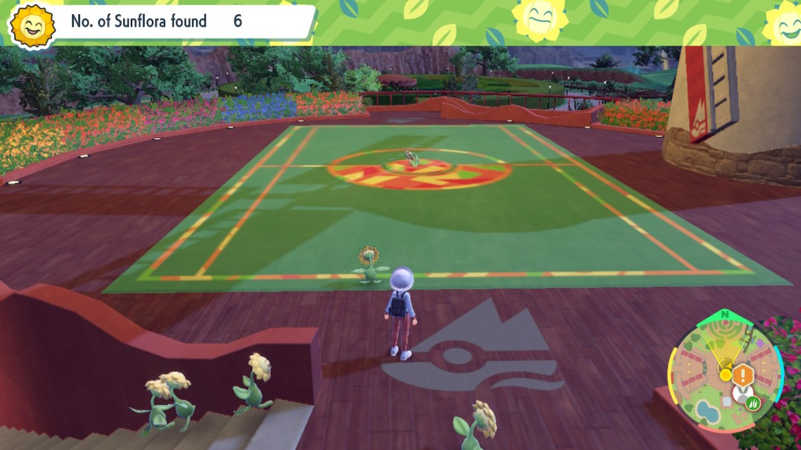 Pokemon Scarlet and Violet: Artazon Gym Sunflora Locations - Prima Games