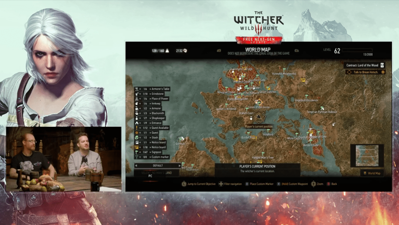 The Witcher 3: Wild Hunt Next-Gen Upgrade - What We Learned From the Next-Gen Update Walkthrough ...