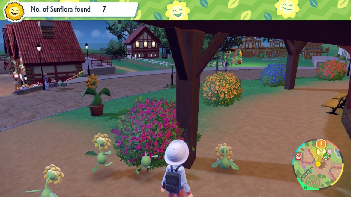 Pokemon Scarlet and Violet: Artazon Gym Sunflora Locations - Prima Games