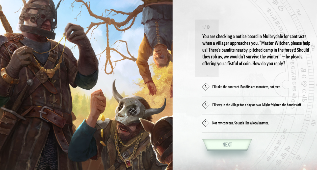 PSA: You Can Now Find Out Which The Witcher School You Would Be In ...