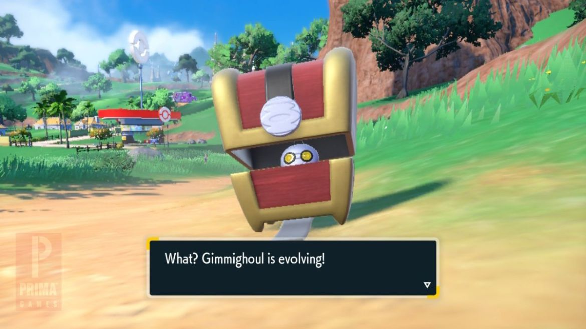 How to Evolve Gimmighoul (Chest Form) into Gholdengo in Pokemon Scarlet ...