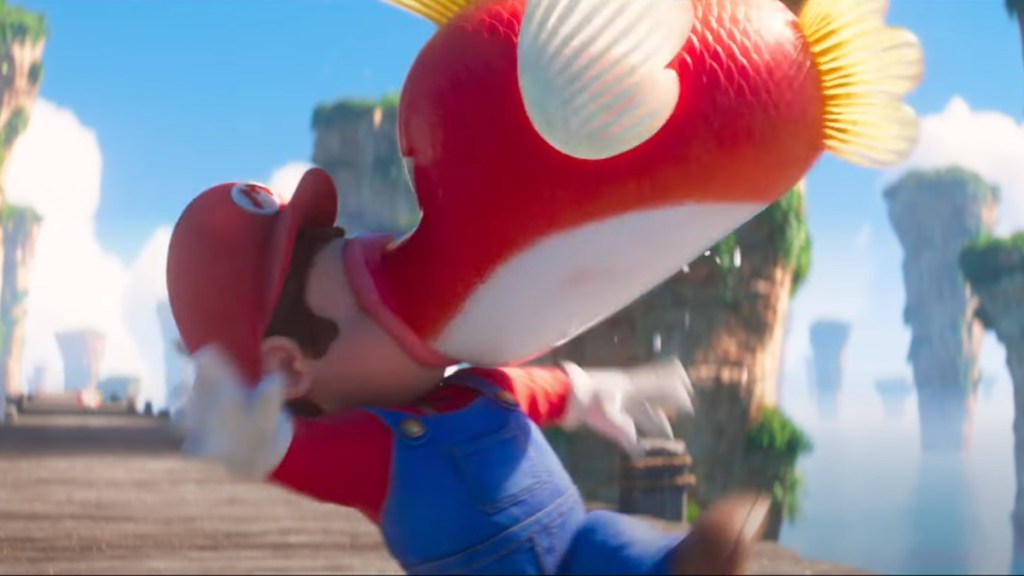 The Best Shots of Mario Getting His Ass Kicked in the Second Super ...