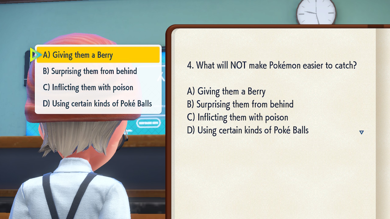 Pokemon Scarlet and Violet: All Biology Midterm Answers - Prima Games