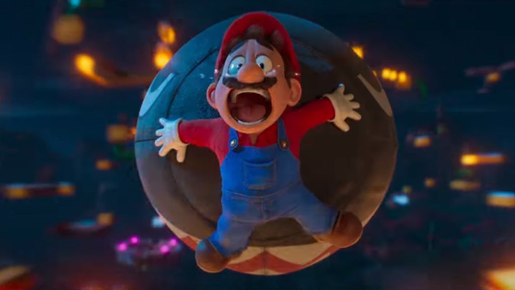 The Best Shots of Mario Getting His Ass Kicked in the Second Super ...