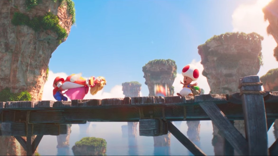 The Best Shots of Mario Getting His Ass Kicked in the Second Super ...