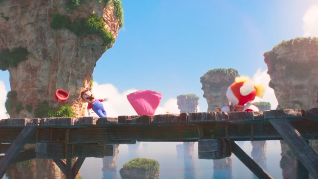 The Best Shots of Mario Getting His Ass Kicked in the Second Super ...