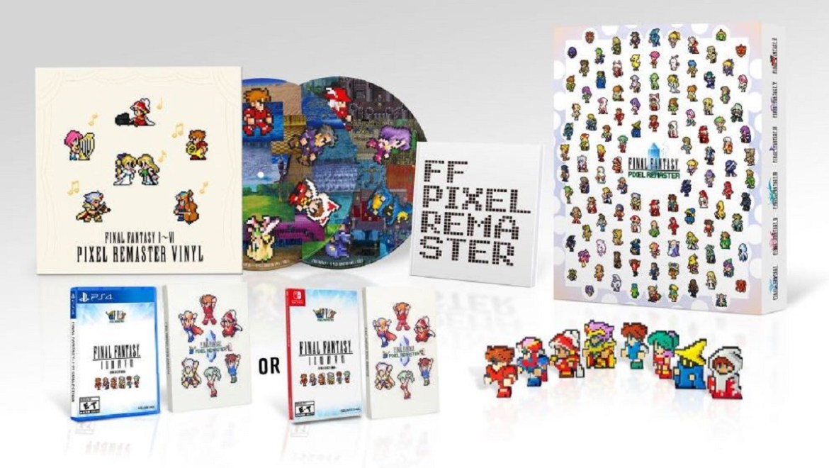 All Games in Final Fantasy Pixel Remaster FF35th Anniversary Edition ...