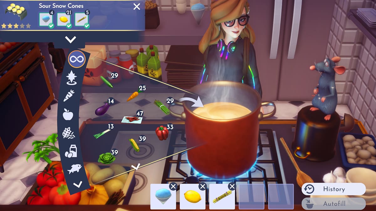 How to Make Sour Snow Cones in Disney Dreamlight Valley - Prima Games