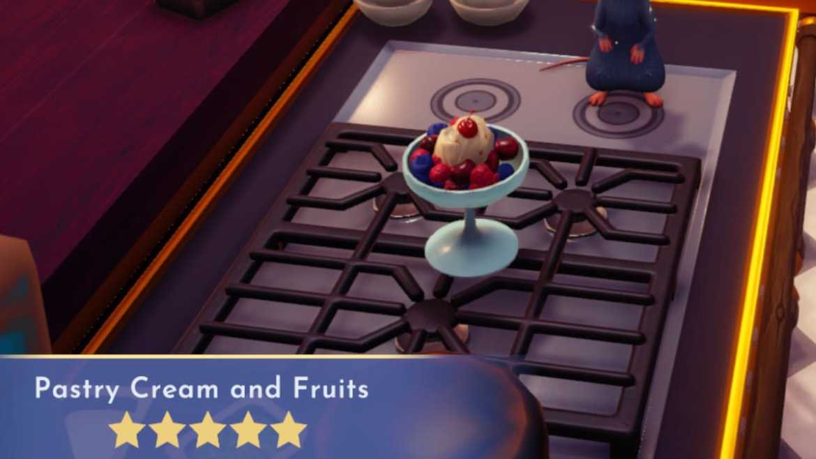 Pastry Cream And Fruits Dreamlight Valley