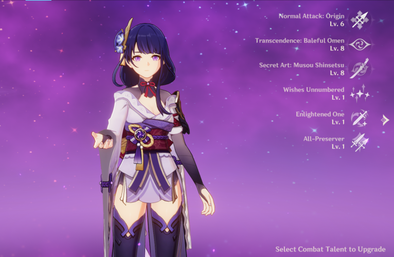 All Materials Required for Ascending the Raiden Shogun in Genshin ...