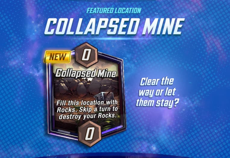 New Marvel Snap Location: Collapsed Mine - What Does It Do? Tips ...