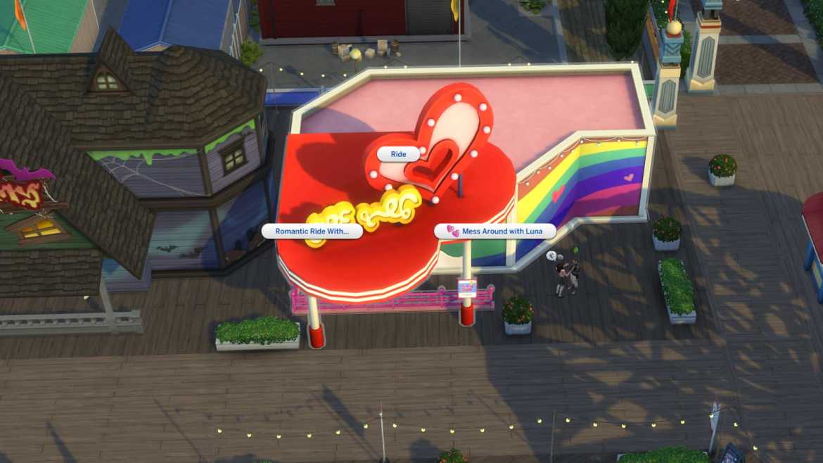 The Sims 4 High School Years: How to Mess Around in the Cuddle Carts ...