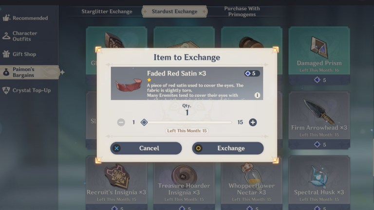 Genshin Impact - Beacon of the Reed Sea Ascension Materials ...