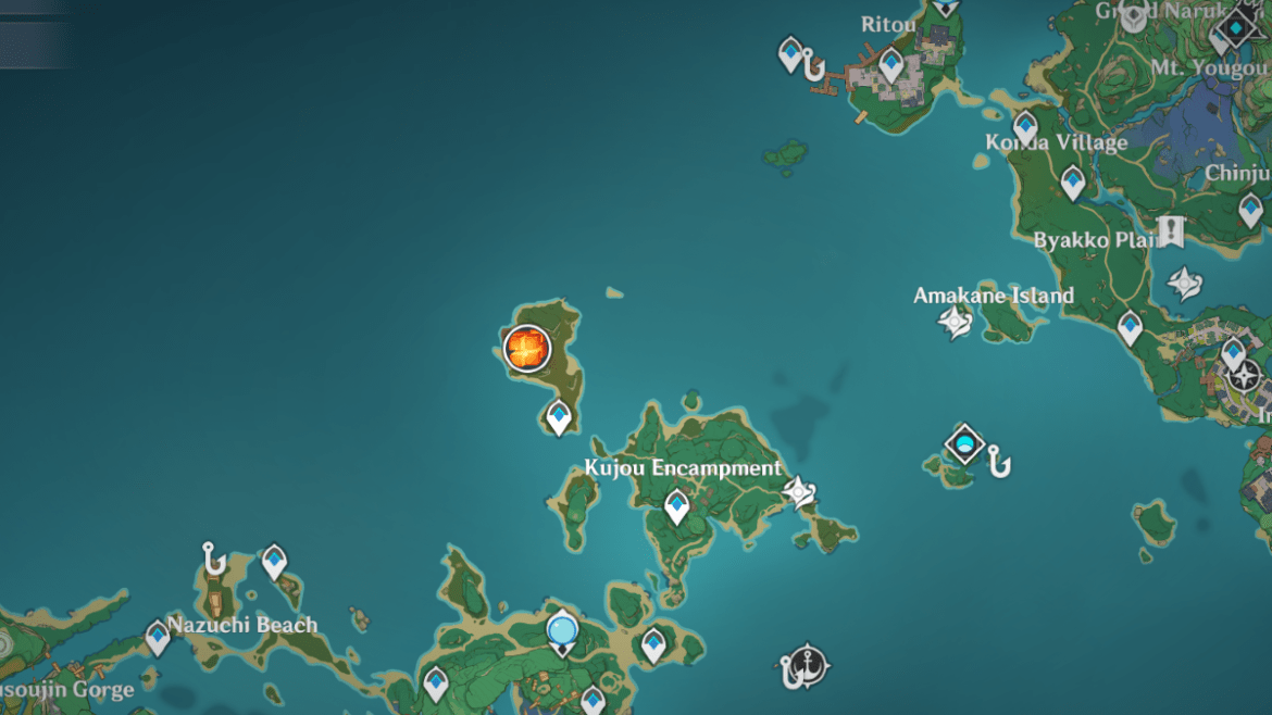 All Inazuma Fishing Spot Locations in Genshin Impact - Prima Games