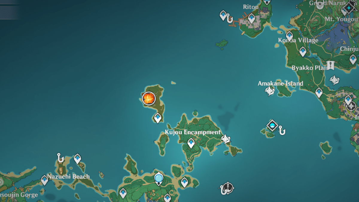 All Inazuma Fishing Spot Locations in Genshin Impact - Prima Games