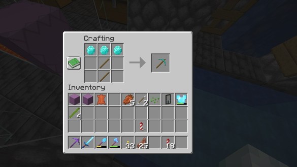 How to Craft a Diamond Pickaxe in Minecraft - Prima Games