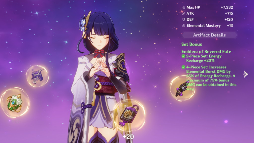 Best Build for the Raiden Shogun in Genshin Impact: Weapons, Artifacts ...