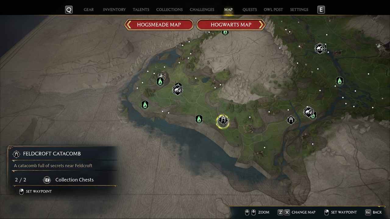All Cairn Dungeon Locations in Hogwarts Legacy - Prima Games