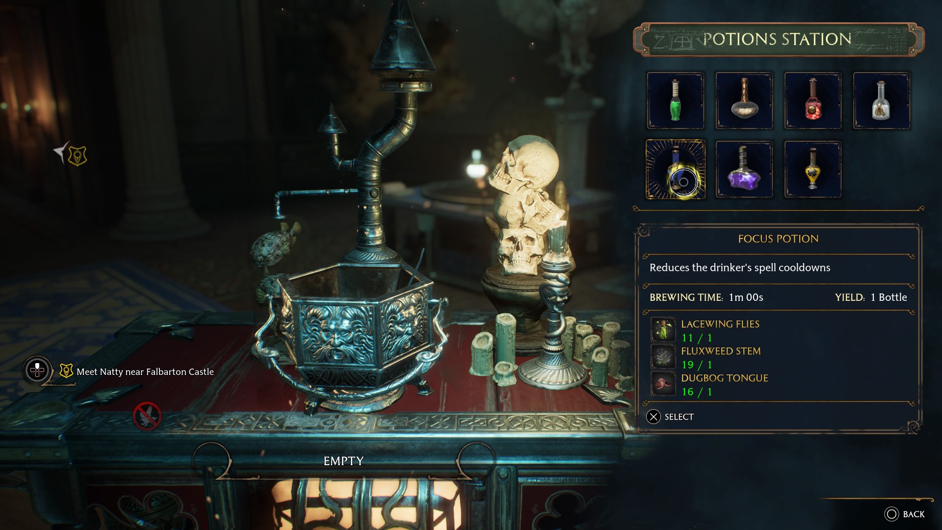 How to Get and Use Focus Potions in Hogwarts Legacy - Prima Games