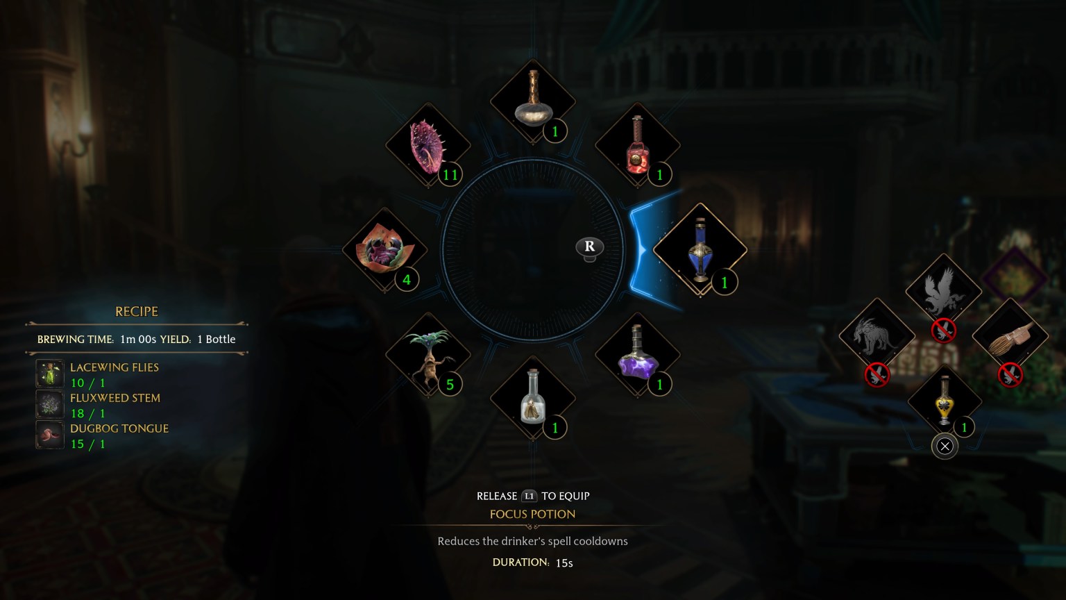 How to Get and Use Focus Potions in Hogwarts Legacy - Prima Games