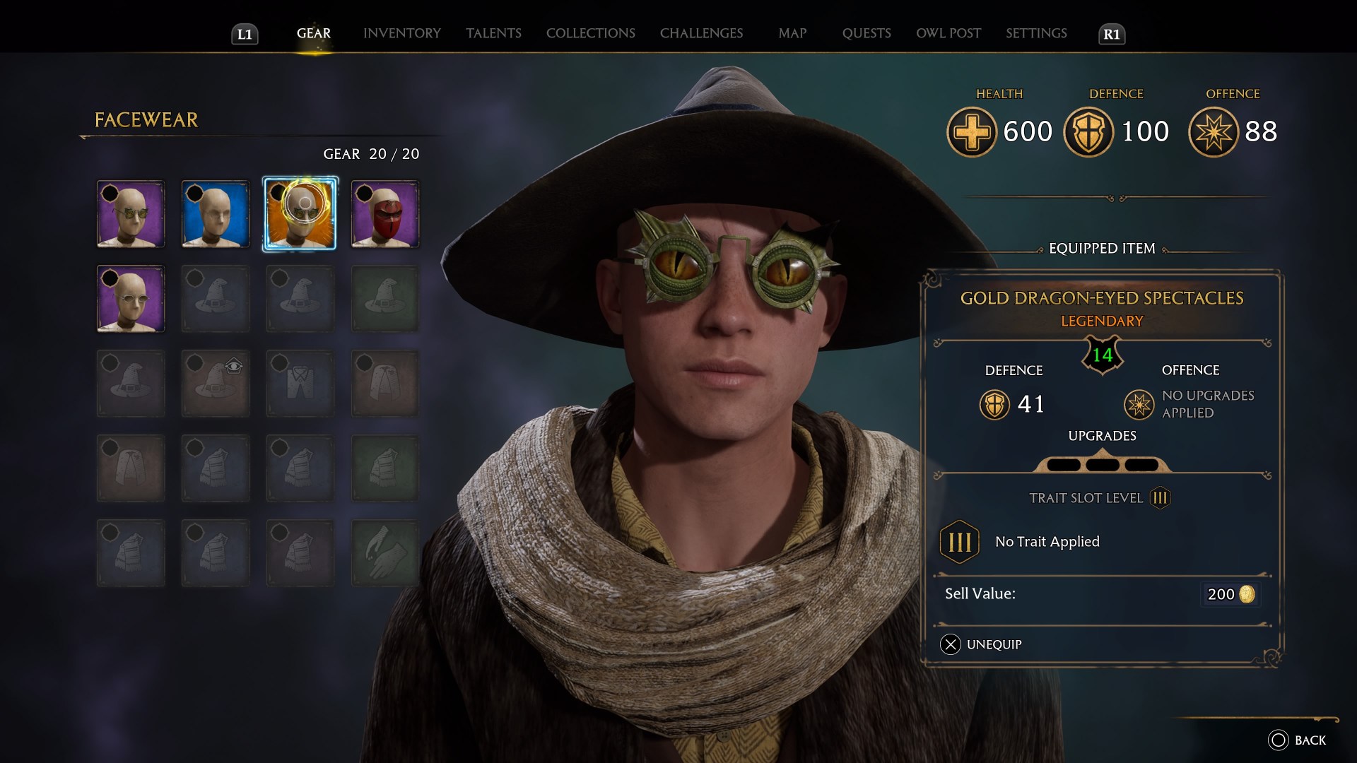 Gear Rarity Ranks in Hogwarts Legacy - Listed - Prima Games