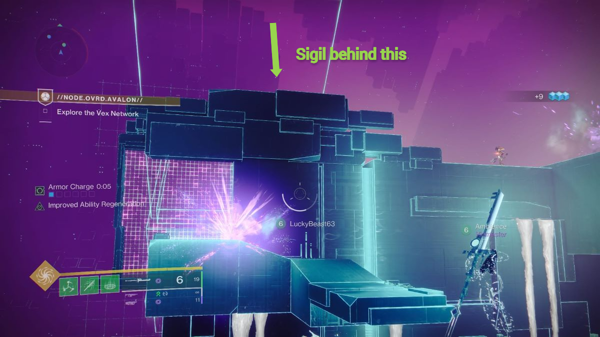 All Seven Secret Chests in the Vexcalibur Exotic Mission node.ovrd ...