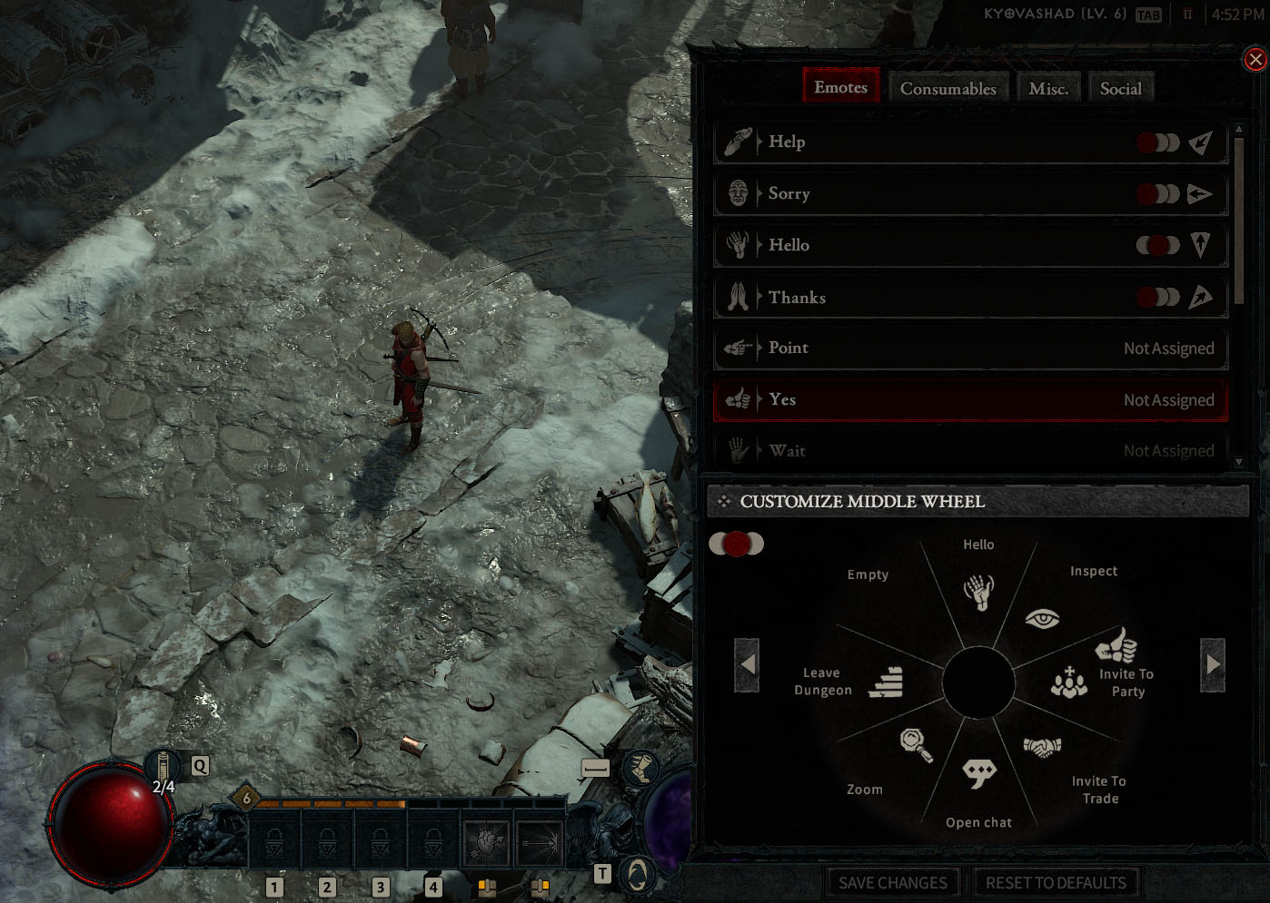 How to Use and Assign Emotes in Diablo 4 - Prima Games
