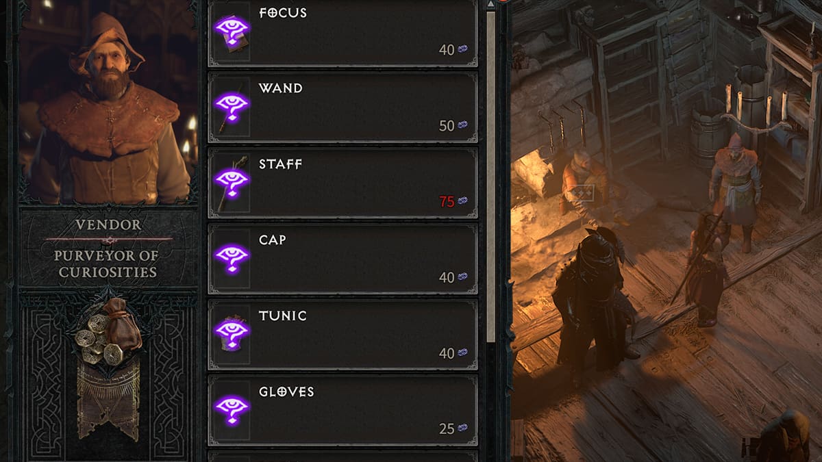 Where to Find the Curiosity Vendor in Diablo 4 - Prima Games