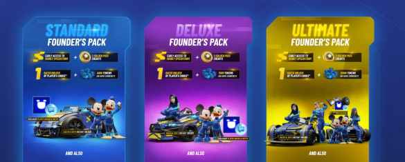 Disney Speedstorm Standard, Deluxe, and Ultimate Packs Explained ...