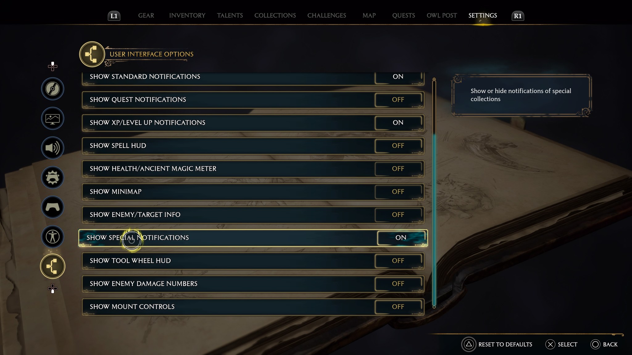 How to Change User Interface (UI) Settings in Hogwarts Legacy - Prima Games