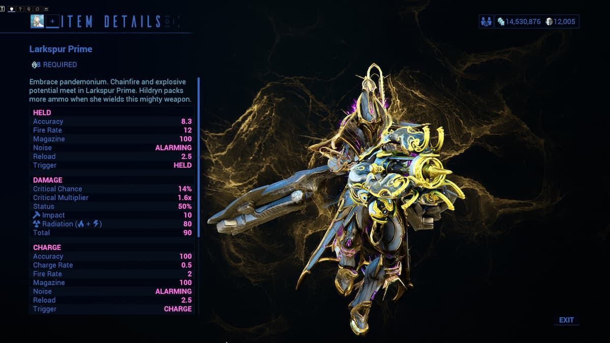How to get Larkspur Prime Relics in Warframe - all relics and locations ...