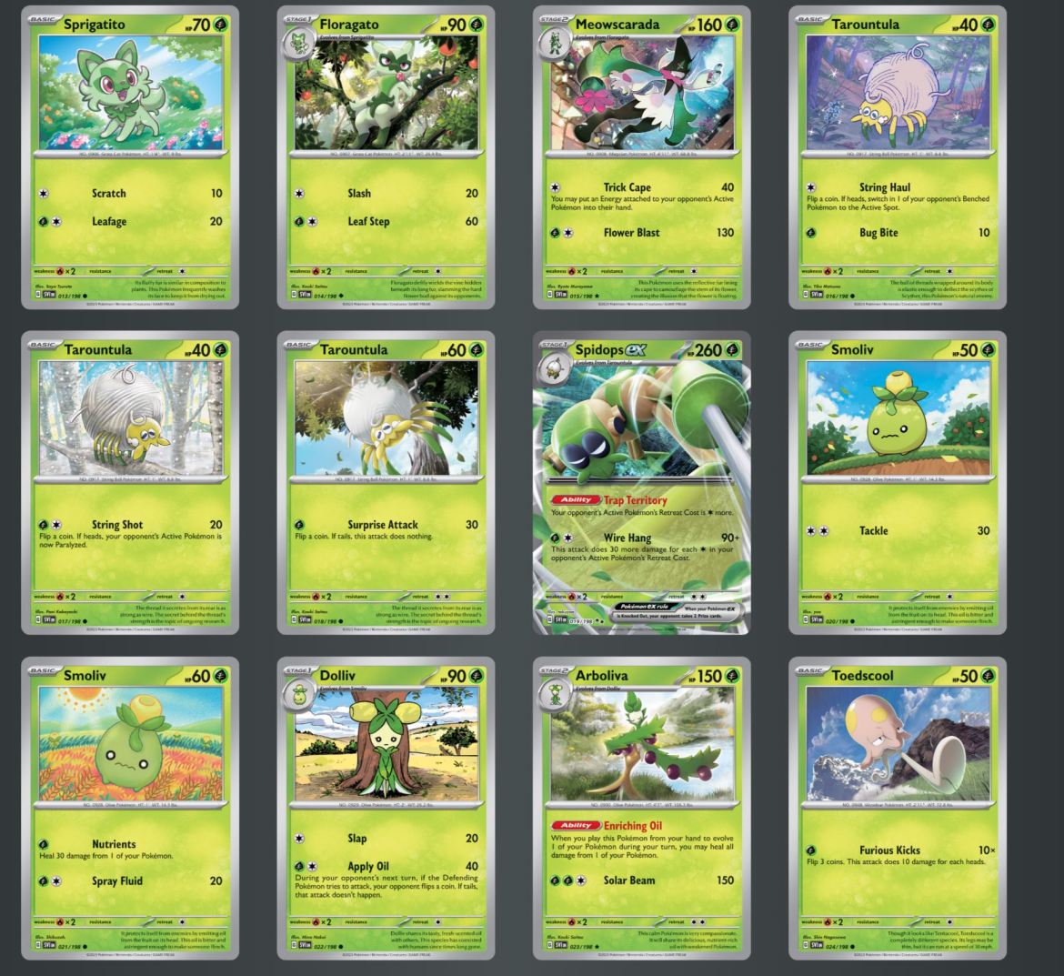 Pokemon Scarlet and Violet TCG All Cards Listed - Prima Games