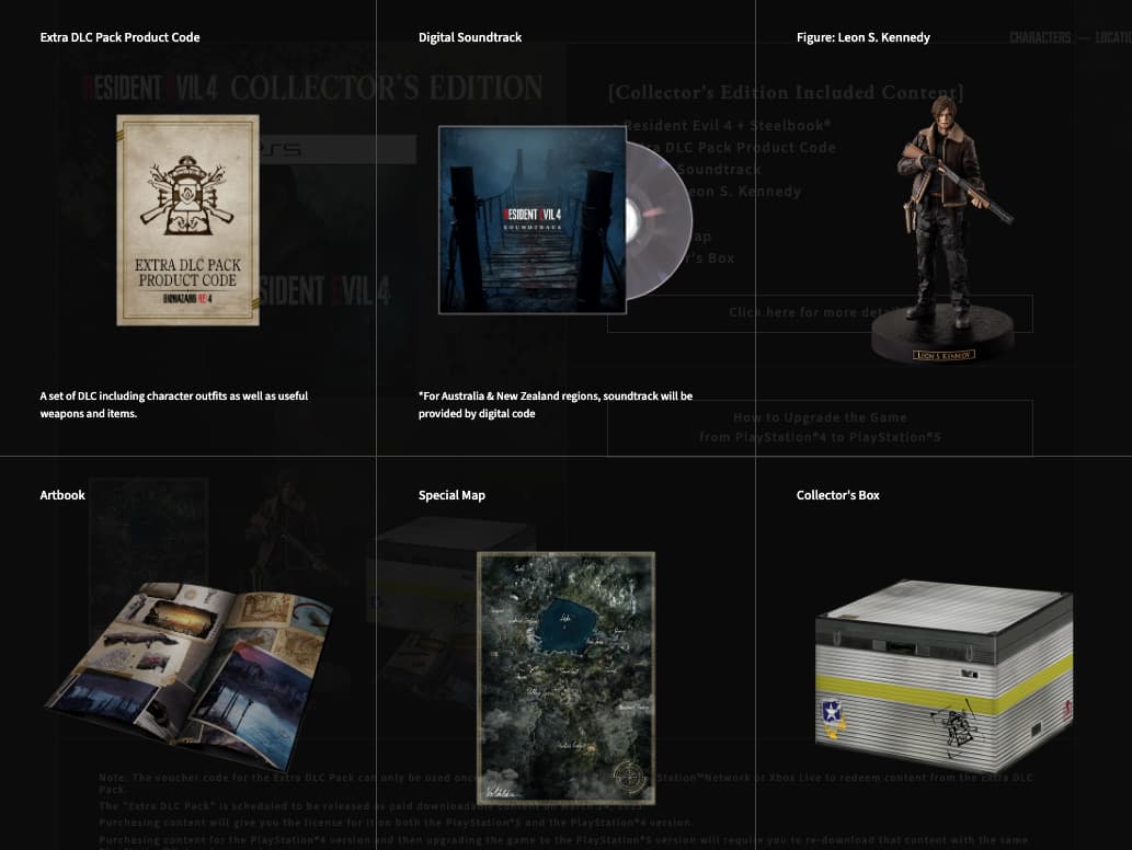 All Resident Evil 4 Remake Pre-Order Bonuses Listed - Prima Games