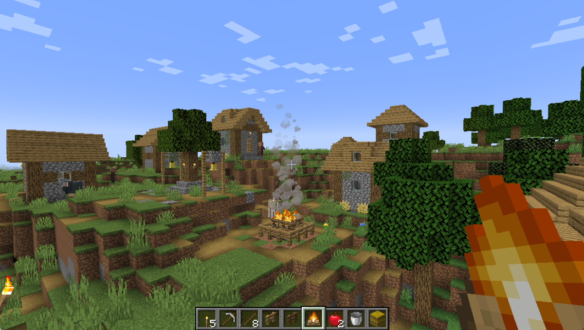 How to Make a Campfire in Minecraft - Prima Games