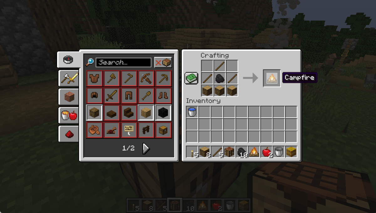 How to Make a Campfire in Minecraft - Prima Games